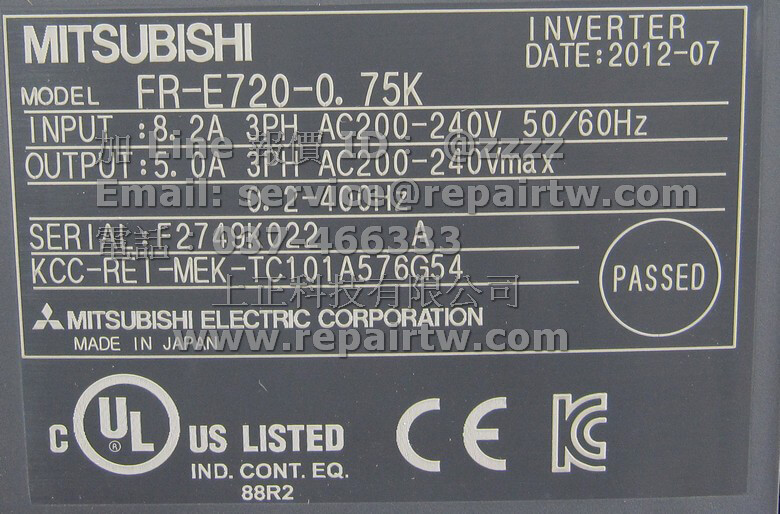 新品 MITSUBISHI / 三菱 FR-E720-0.75K インバータ 保証6ヶ月 - 30，600円 | noguchi.ug.edu.gh